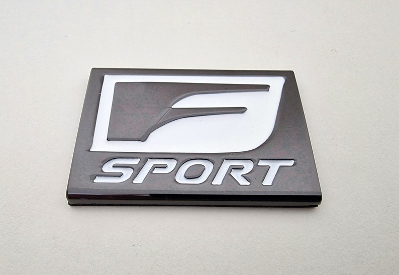 Lexus F Sport 3D Metal Badge Logo Emblem Sticker Graphic Decal - Etsy