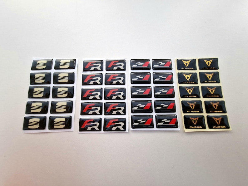 Seat Cupra FR 3D Badge Logo Emblem Sticker Graphic Decal - Etsy UK