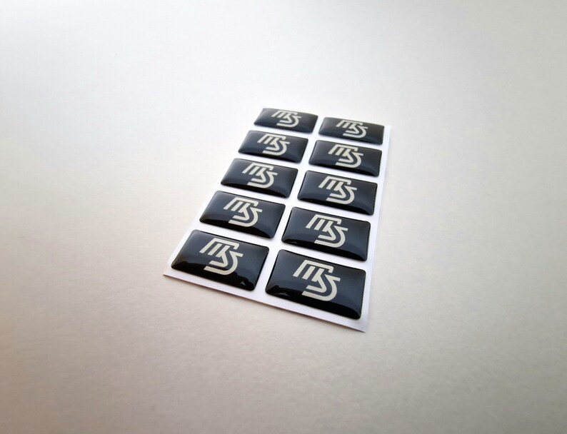 Mazda Speed MS 3D Domed Badge Logo Emblem Sticker Graphic Decal - Etsy