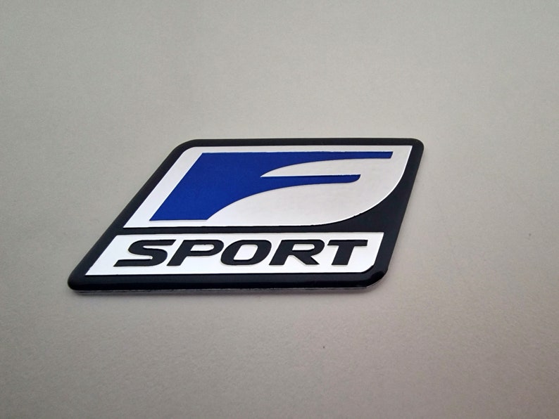 Lexus F Sport 3D Metal Badge Logo Emblem Sticker Graphic Decal - Etsy