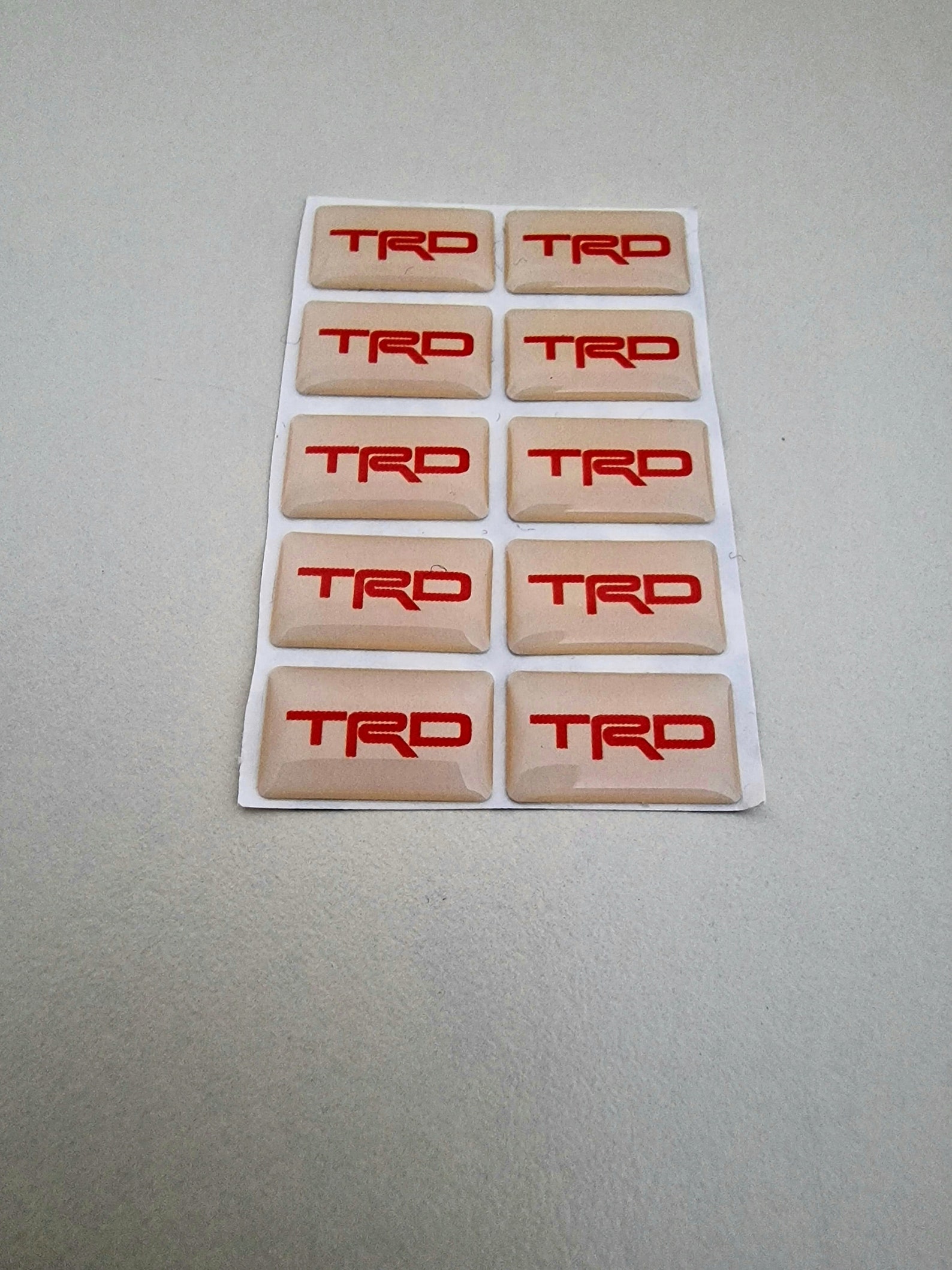 Toyota TRD 3D Domed Badge Logo Emblem Sticker Graphic Decal - Etsy