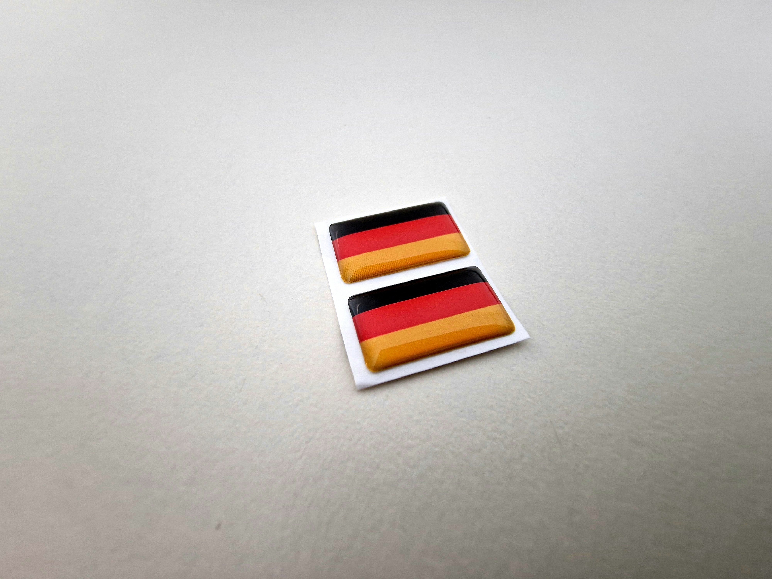 German Flag 3D Domed Badge Logo Emblem Sticker Graphic Decal - Etsy