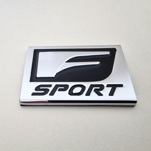 Lexus F Sport 3D Metal Badge Logo Emblem Sticker Graphic Decal - Etsy