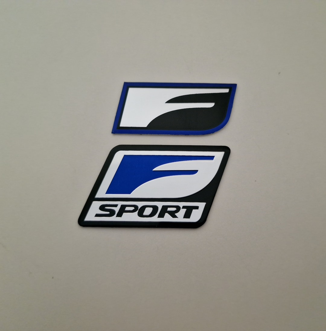 Lexus F Sport 3D Metal Badge Logo Emblem Sticker Graphic Decal - Etsy