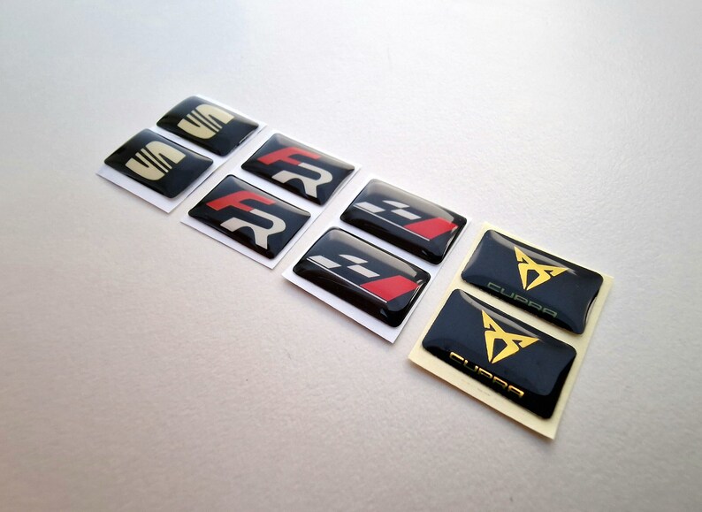 Seat Cupra FR 3D Badge Logo Emblem Sticker Graphic Decal - Etsy UK