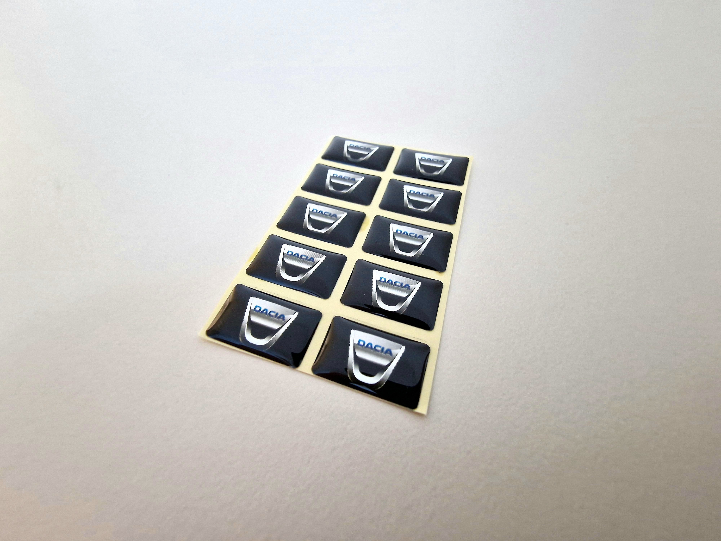 Dacia 3D Domed Badge Logo Emblem Sticker Graphic Decal - Etsy