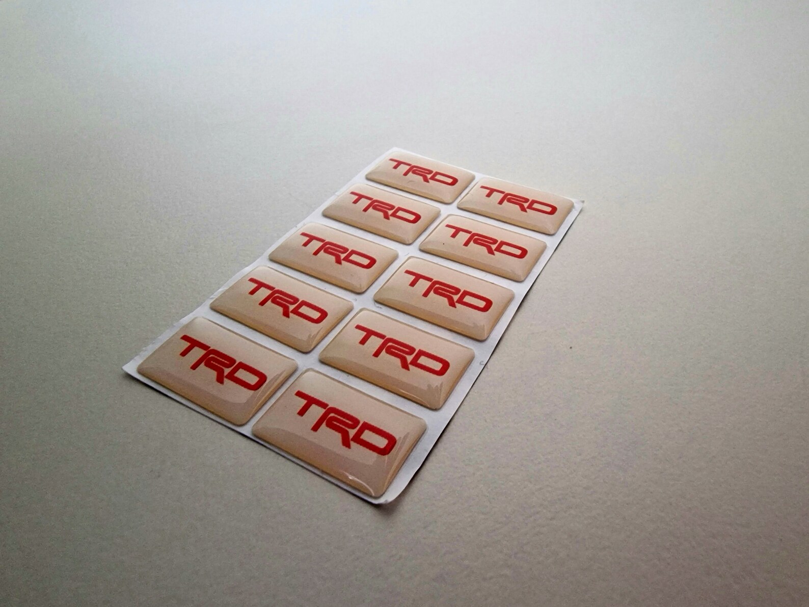 Toyota TRD 3D Domed Badge Logo Emblem Sticker Graphic Decal - Etsy