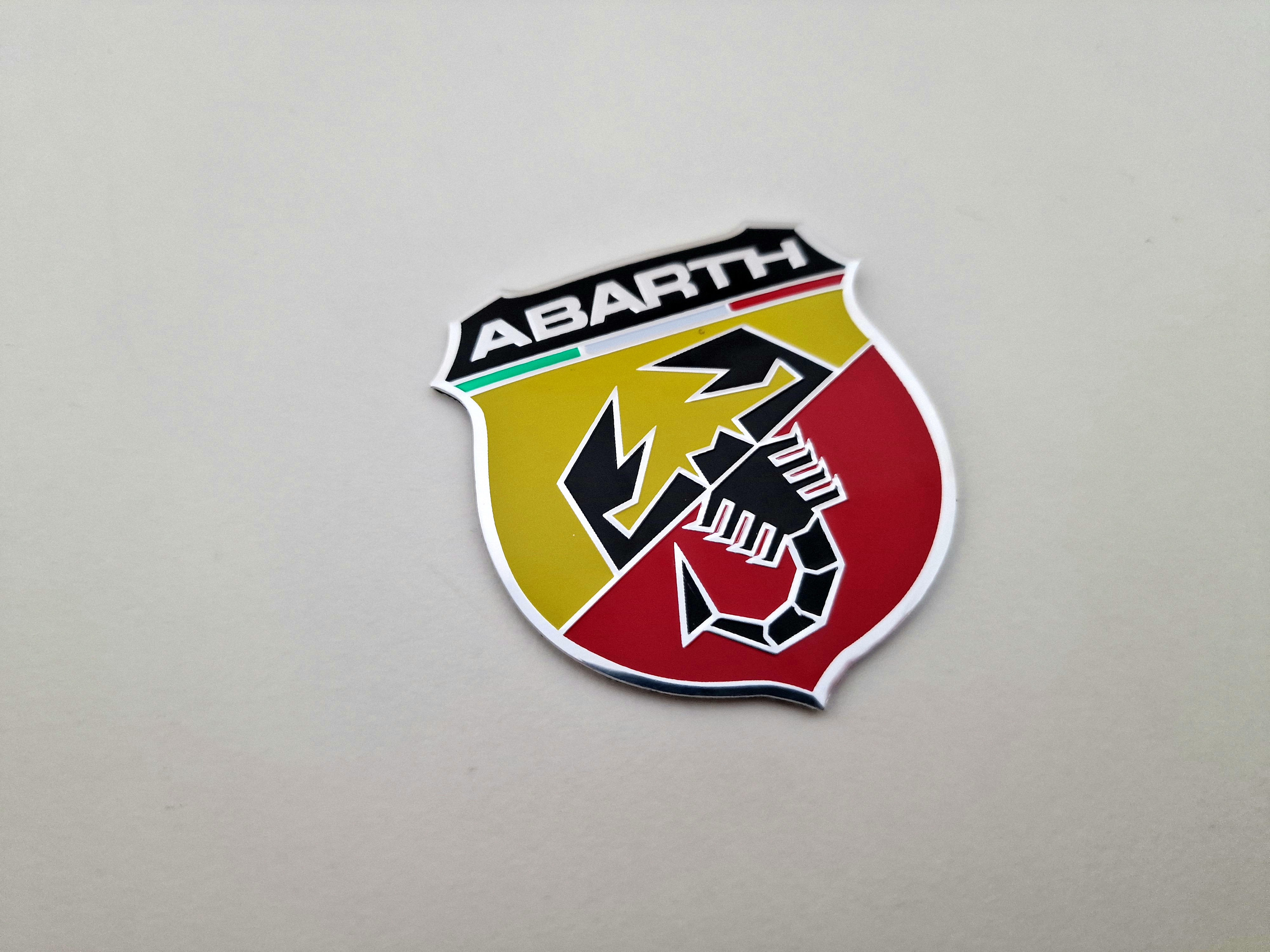 Fiat Abarth 3D Metal Badge Logo Emblem Sticker Graphic Decal - Etsy