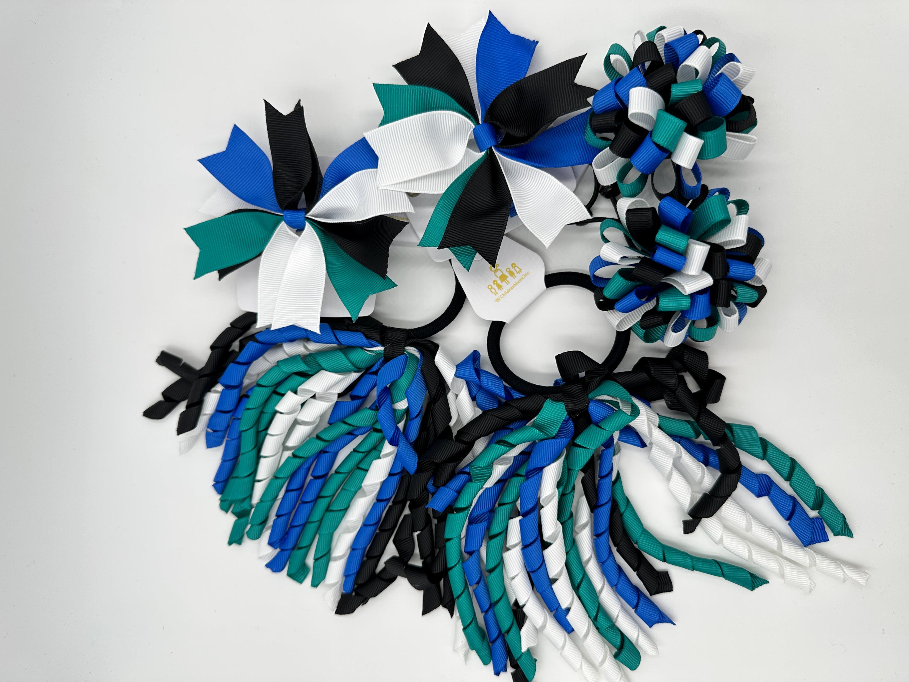 Torres Strait Islander Flag Colour Hair Accessories Clip Black Green ...