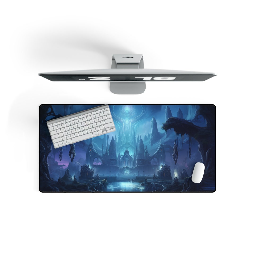 Wow Wotlk Inspired Icecrown Mouse Pad Stunning Gaming Desk - Etsy UK