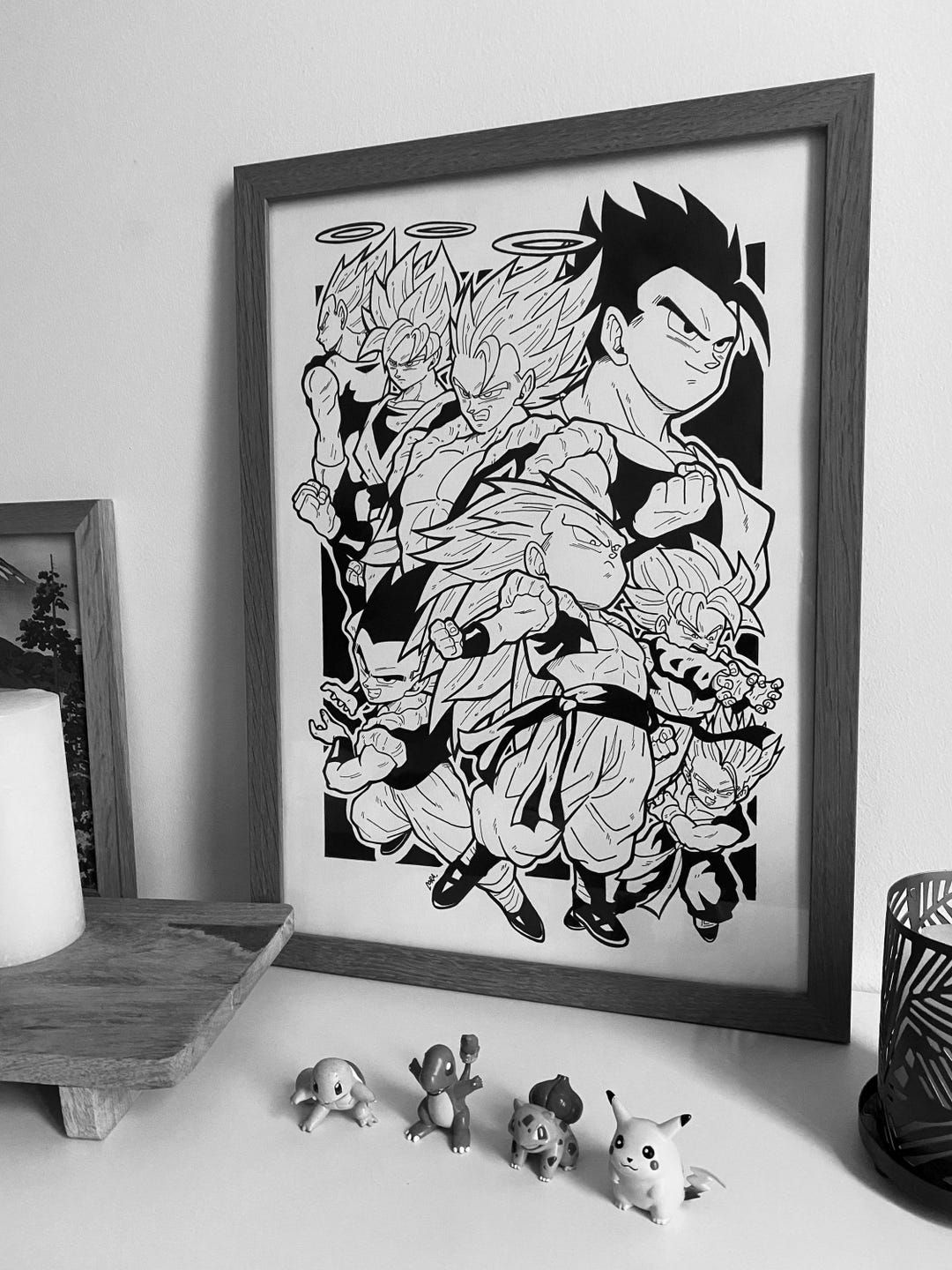 Dragon Ball Dbz Akira Toriyama A3 Fanart Illustration Drawing Art Manga ...