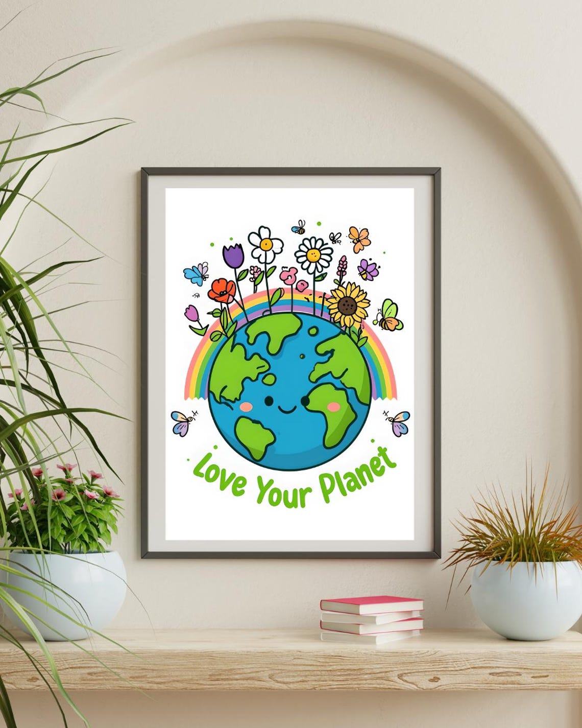 Love Your Planet Earth Day Poster | Eco Friendly Classroom Wall Art ...