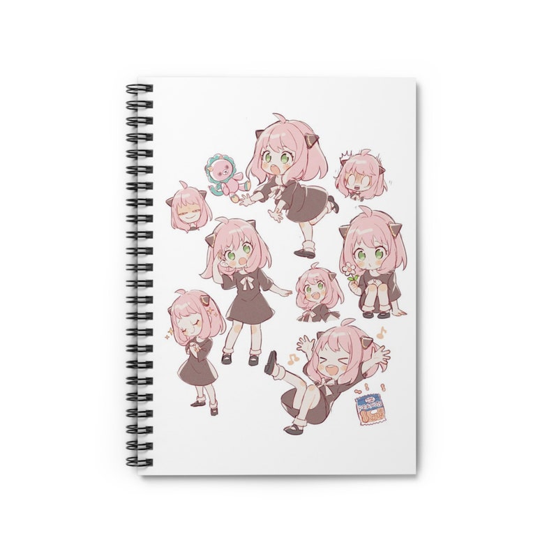 Spy X Family Notebook Anya Cute Notebook Journal Yor Forger Loid Forger ...
