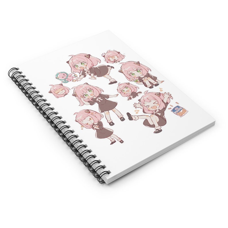 Spy X Family Notebook Anya Cute Notebook Journal Yor Forger Loid Forger ...