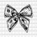 Money Bow SVG, Bow Tie SVG, Bow Svg, Ribbon Bow Svg, USA Dollar Svg ...