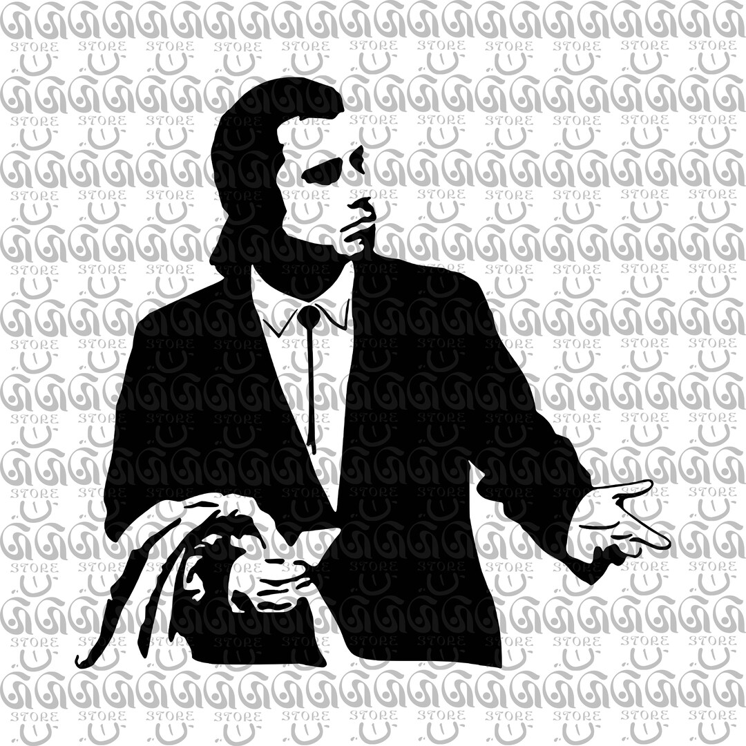 John Travolta, Vector Image, Cricut, Cut, Cutting and Printing, Laser ...