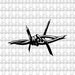 Barbed Wire Knot SVG, Barbed Wire Fence SVG, Fence With Spikes SVG ...