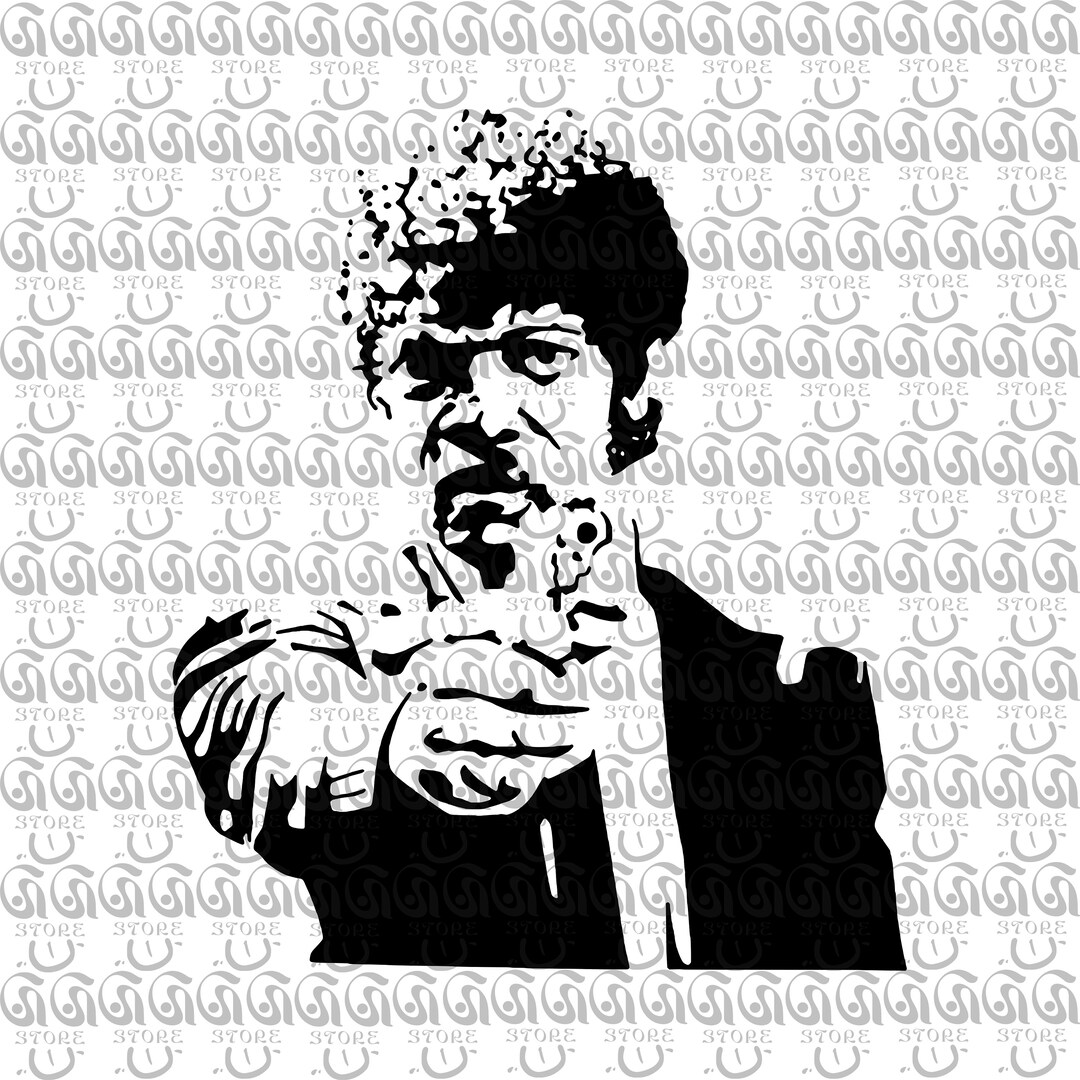 Samuel L Jackson, Vector Image, Cricut, Cut, Cutting and Printing ...