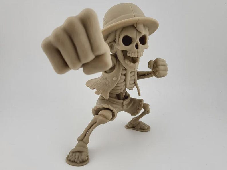 One Piece Figure - Luffy Skeleton 3D Print - Personalized Gift for ...