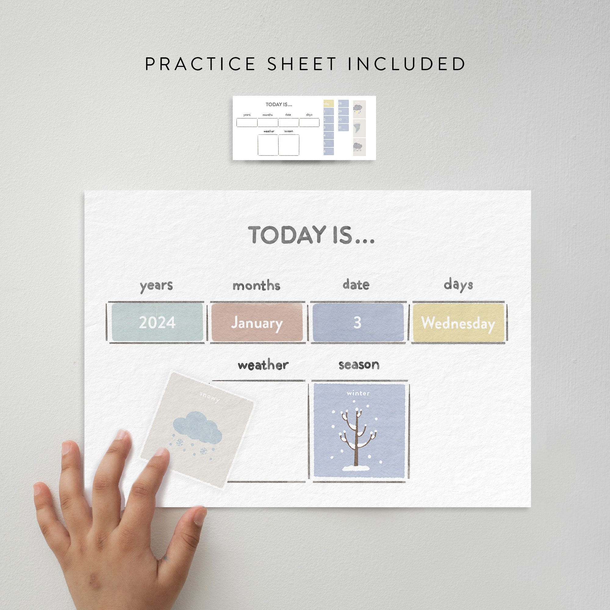 2024 Printable Dinosaur Calendar, Kids Room Educational Calendar, Line ...