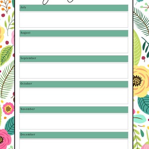 2024 Floral Teacher Digital Planner With Student Tracking/ Lesson and ...
