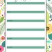 2024 Floral Teacher Digital Planner With Student Tracking/ Lesson and ...