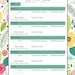 2024 Floral Teacher Digital Planner With Student Tracking/ Lesson and ...