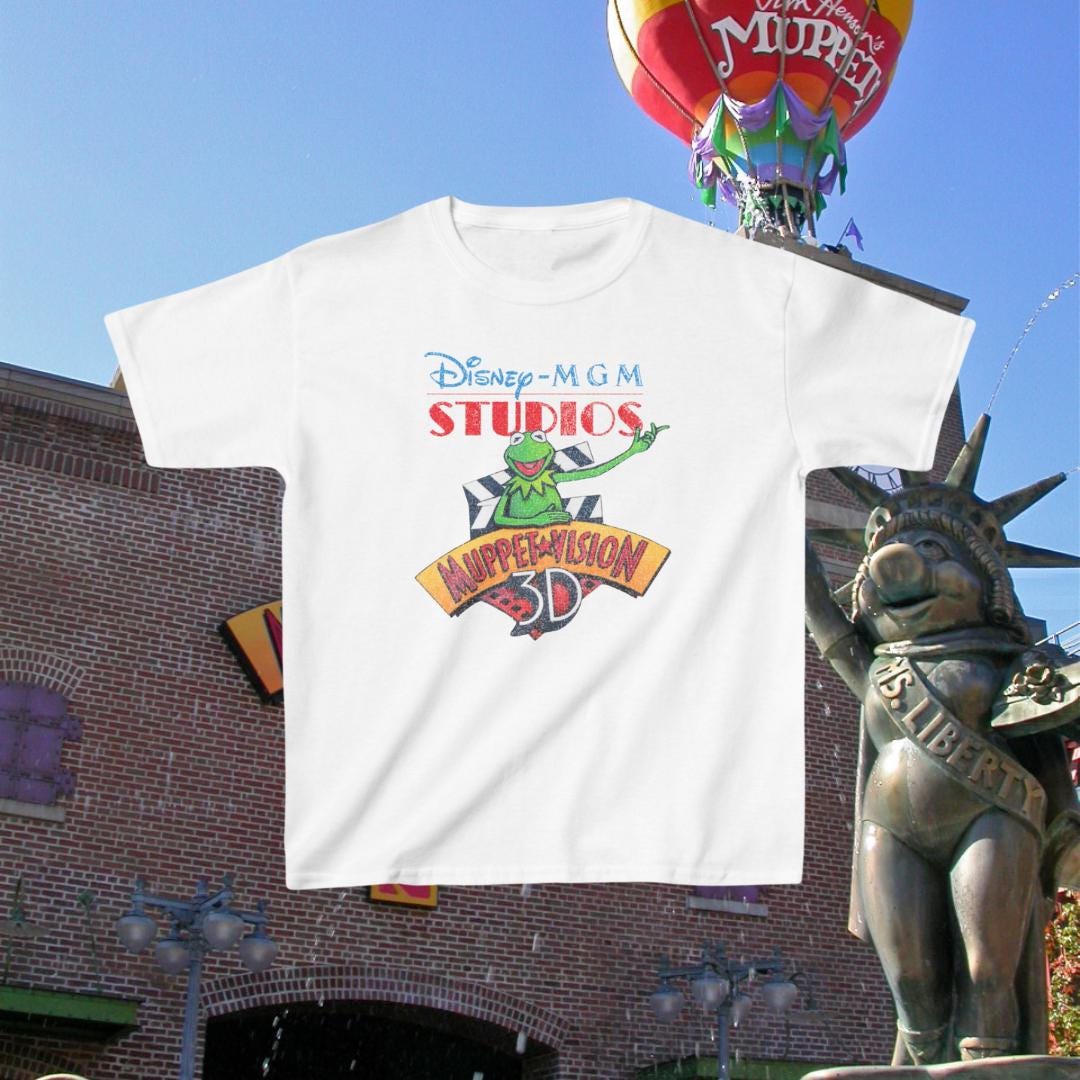 Kids Muppet Vision 3D Disney MGM Studios Hollywood Jim Henson Theme ...