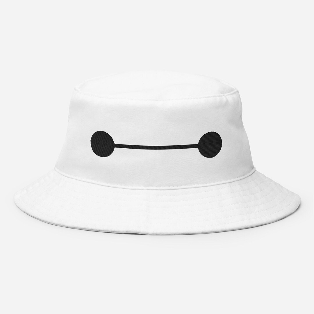 Baymax Big Hero 6, Theme Park, Embrodiered Bucket Hat - Etsy