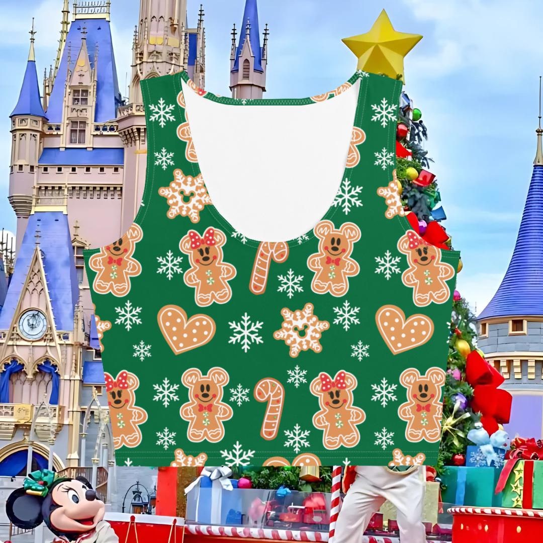 2025 Very Merry Christmas Party, Christmas Crop Top, Gingerbread Crop ...