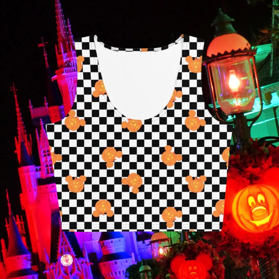 Halloween Crop Top, Fall Halloween Oogie Boogie or Not so Scary. Womens ...