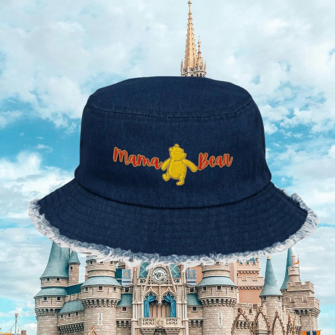 Disney Bucket Hat, Disney Mom Hat, Disney Mom Bucket Hat, Mama Bear ...