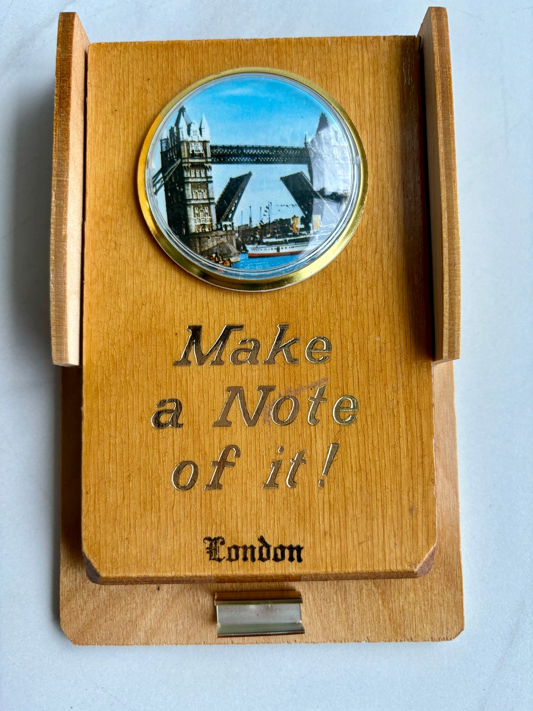Vintage London Note Pad - Etsy