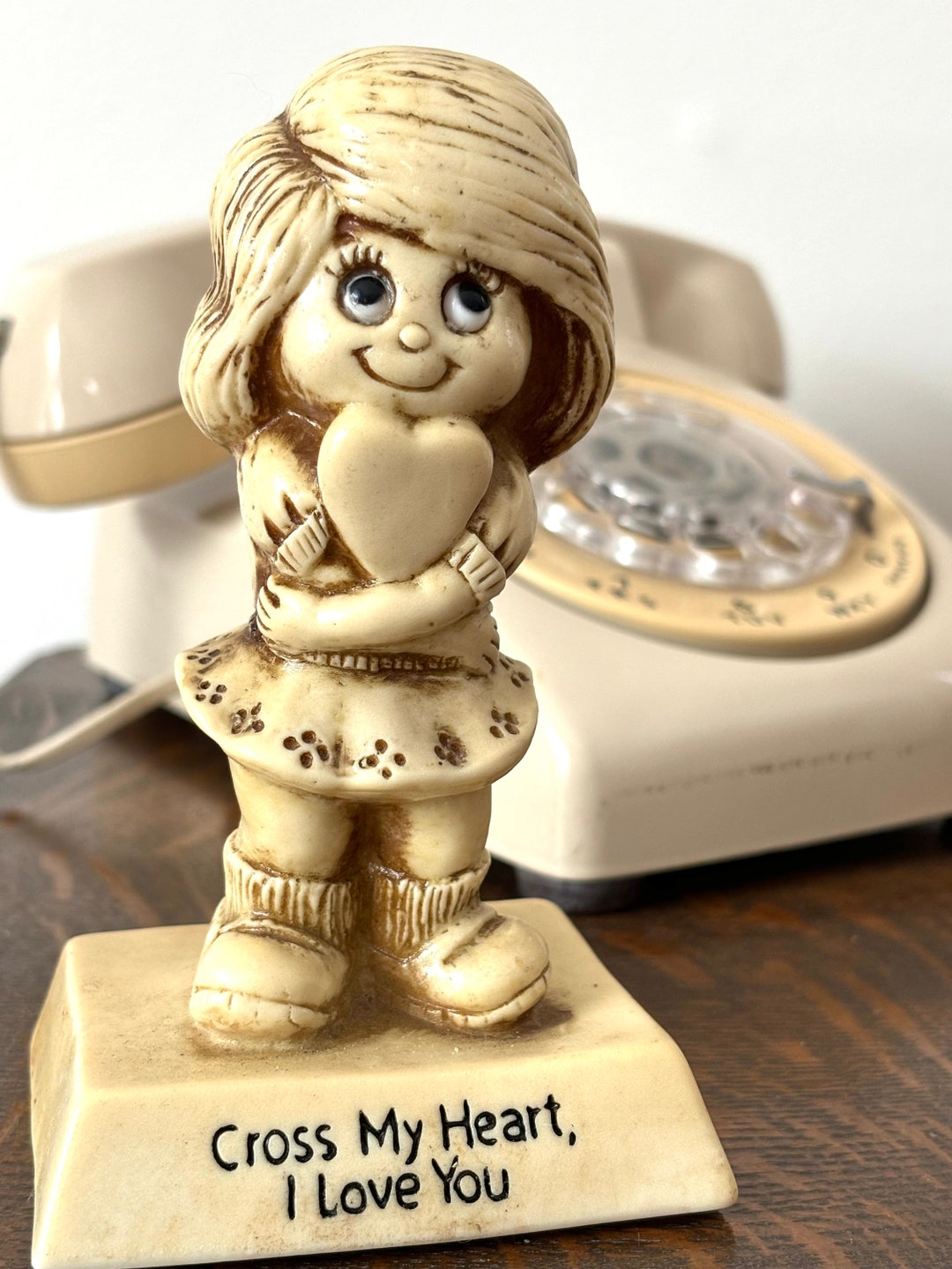 1976 Figurine Statue by Russ Berrie 6 Inches Love - Etsy