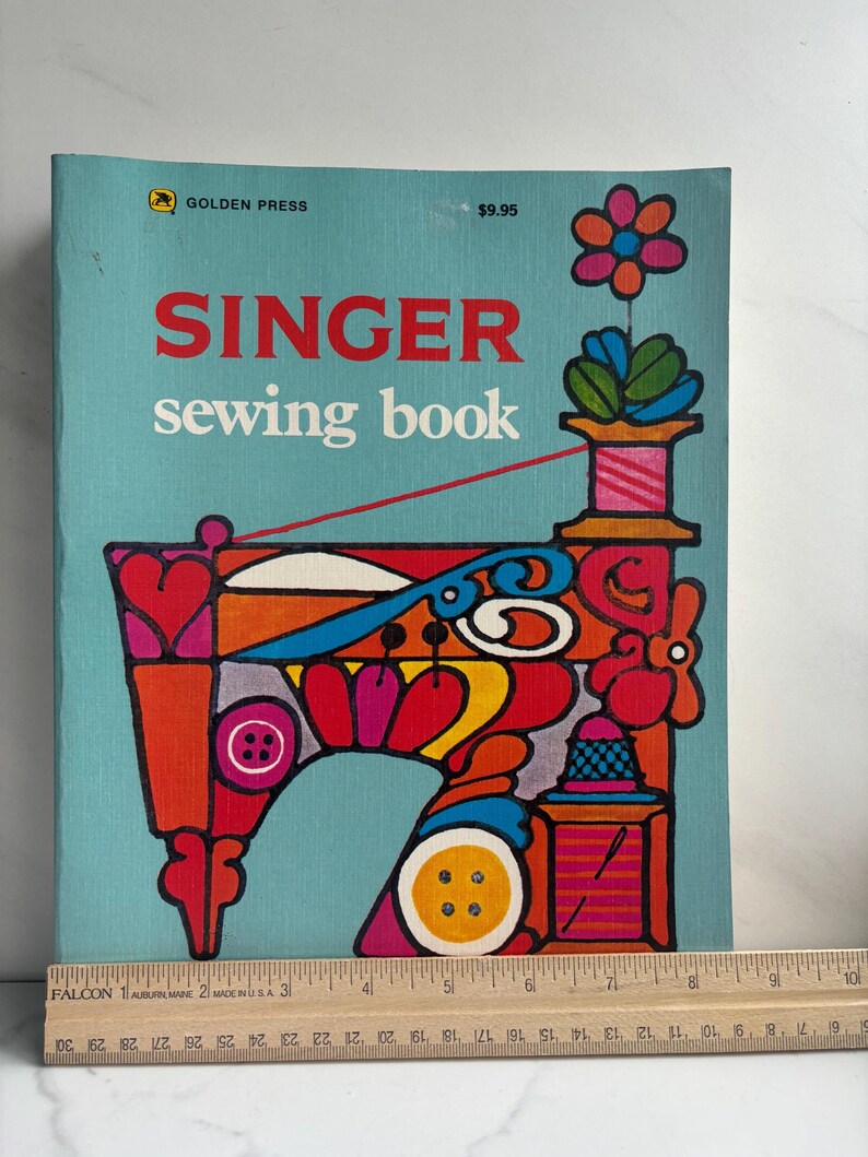 Vintage 1972 Golden Press Singer Sewing Book Revised 2nd Edition . - Etsy