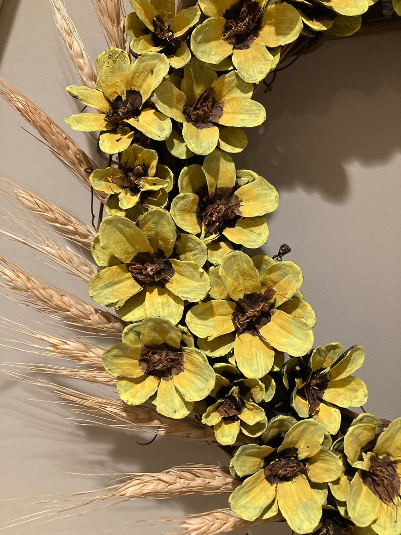 Pine Cone Wreath - Etsy