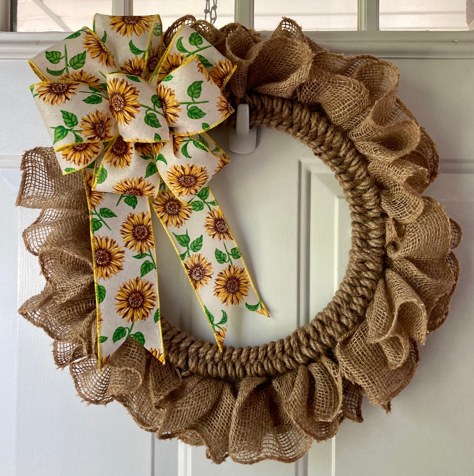 Rustic Farmhouse Wreath - Etsy