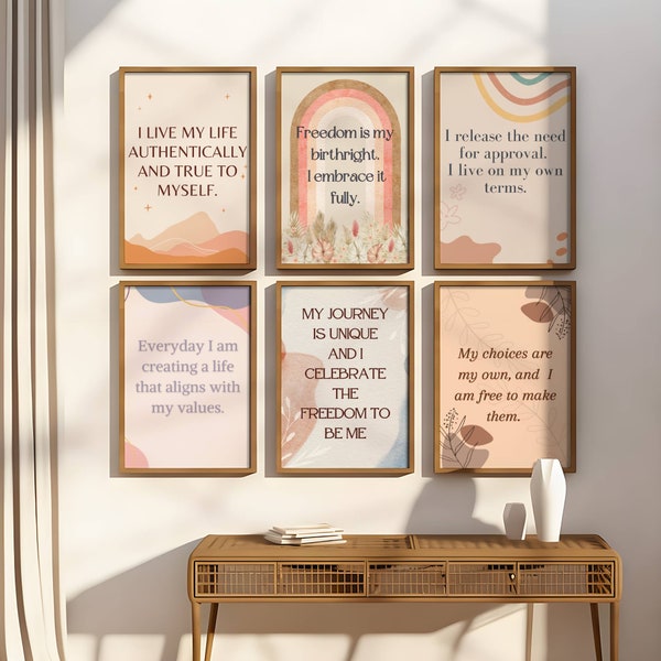 Boho Positive Printable - Etsy