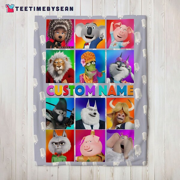 The Movie Sing Characters - Etsy