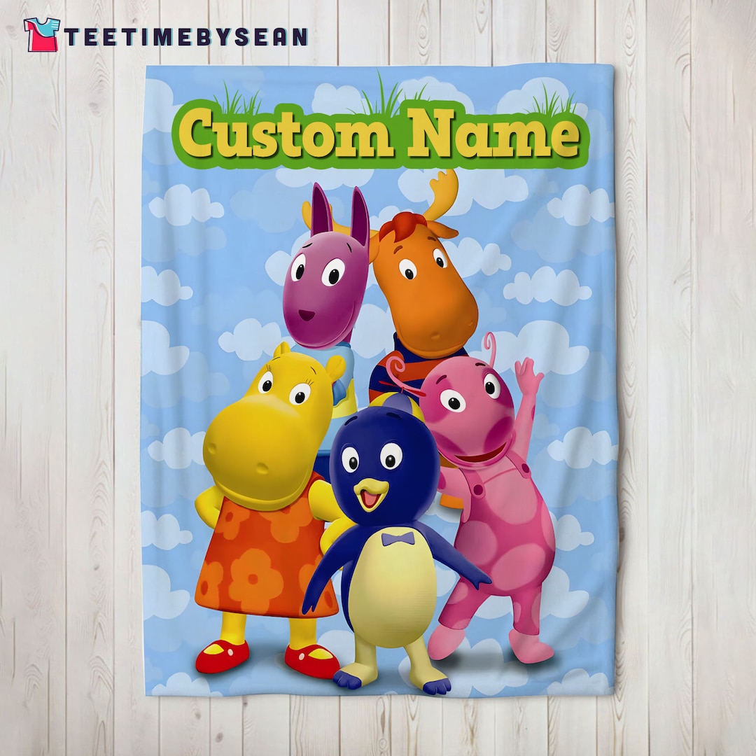 Backyardigans Blanket Personalized Backyardigans Plush - Etsy