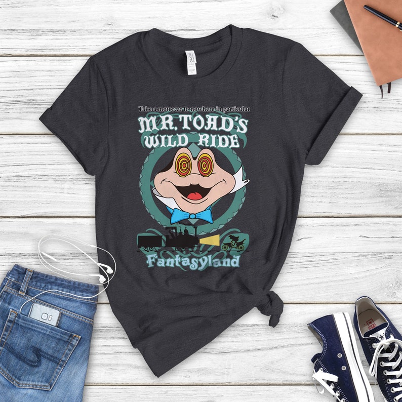 Mr. Toad's Wild Ride Shirt Disney Mr. Toad Fantasyland - Etsy