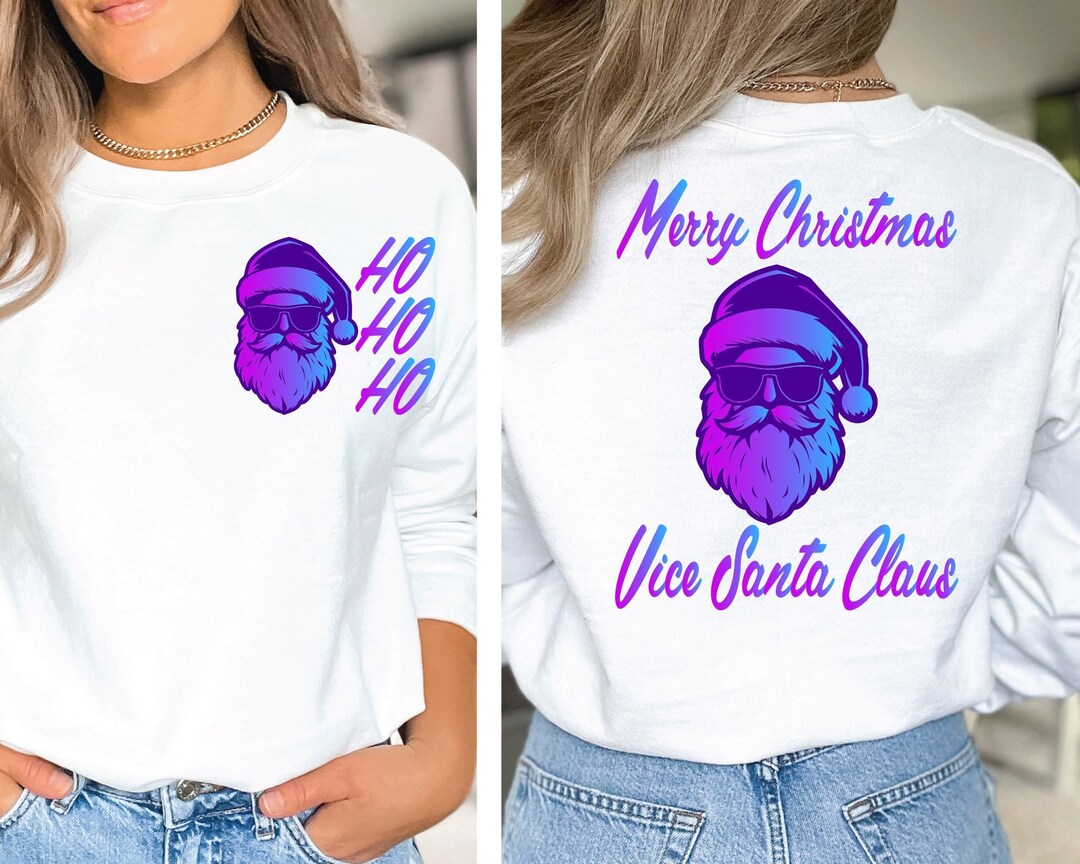 Vice Santa Claus Png Svg, Santa Christmas Svg, Santa Png, Merry ...
