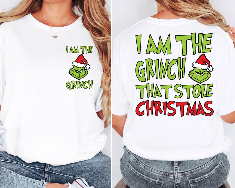 I Am the Grinch That Stole Christmas SVG Santa Christmas Svg - Etsy