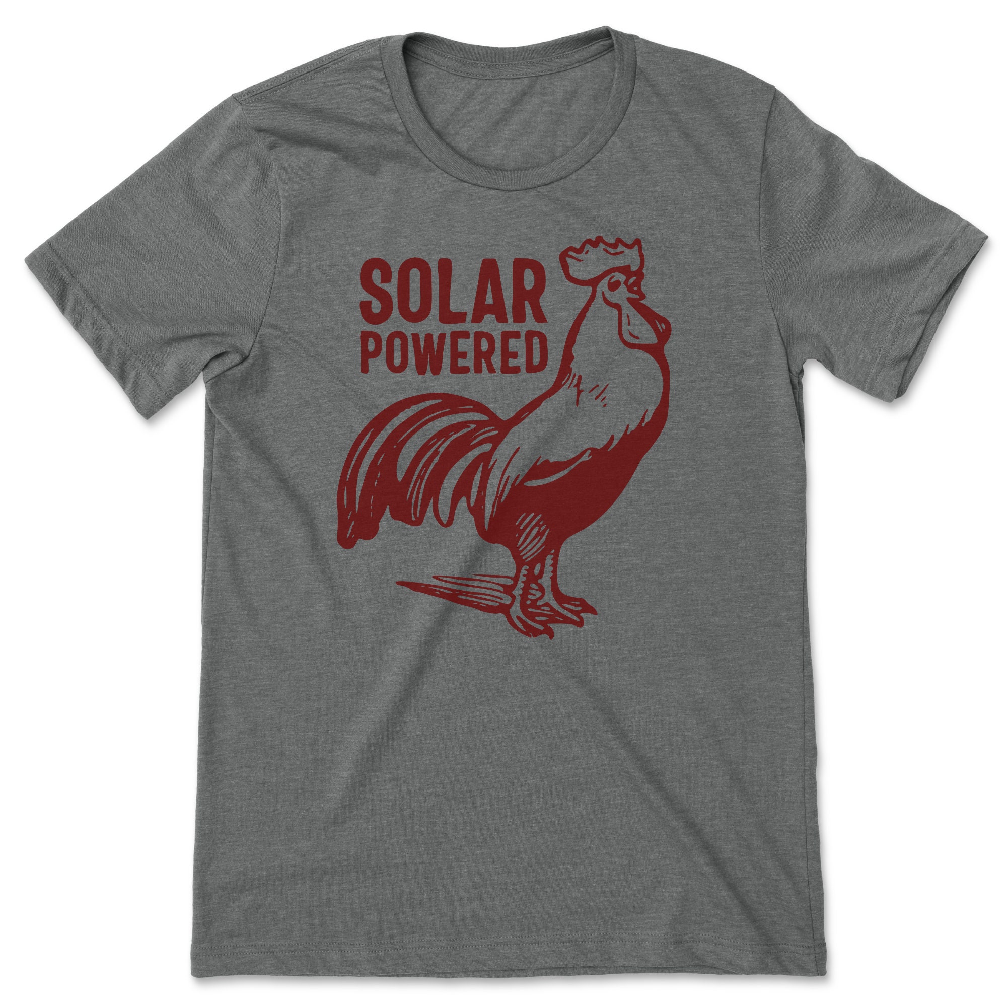 Solar Powered Rooster Shirt Mens Rooster Shirt Womens - Etsy