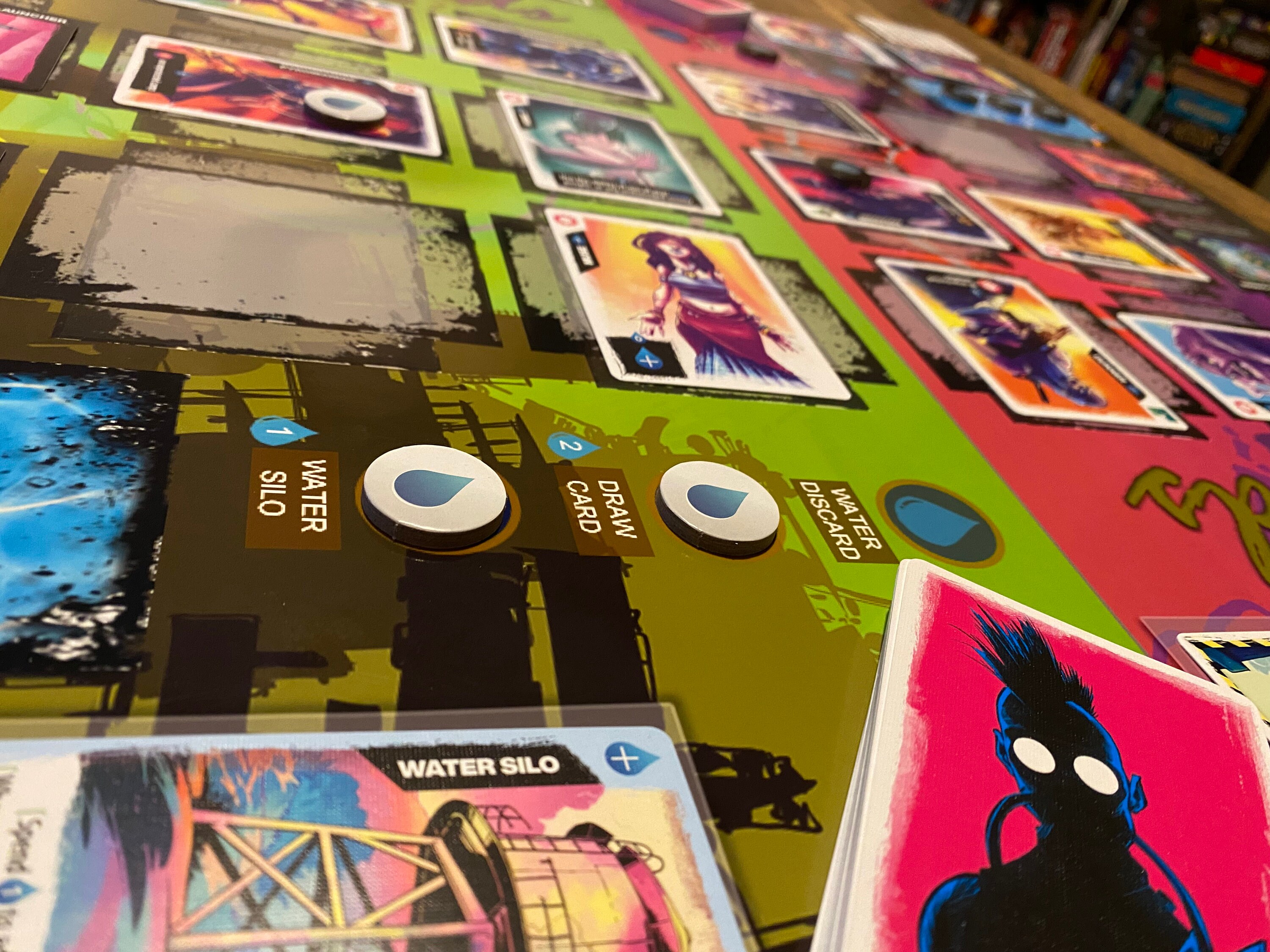 Radlands Compatible Card Game-two Player-printable Game Play Mat Approx ...