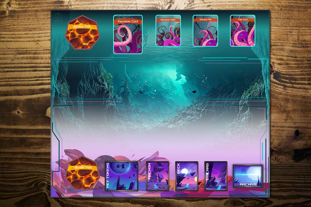 Keyforge Adventures - Rise of of the Keyraken - Table Top Card Game ...