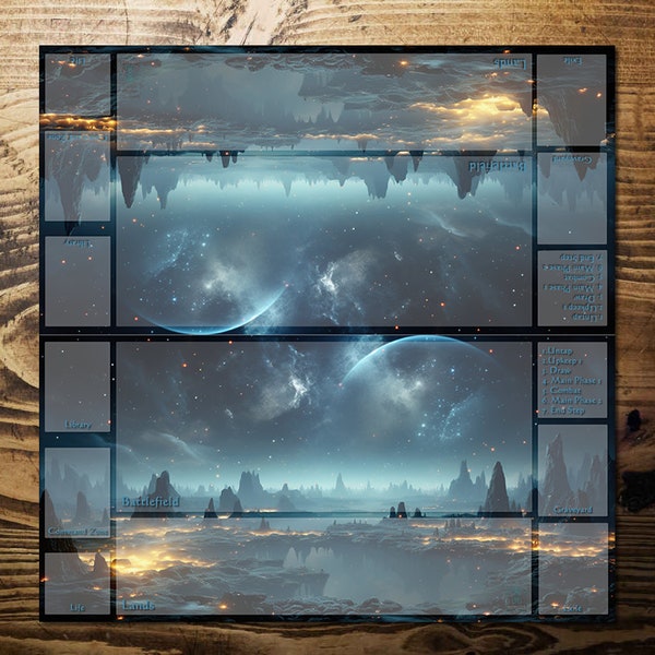 Two Player Playmat - Etsy