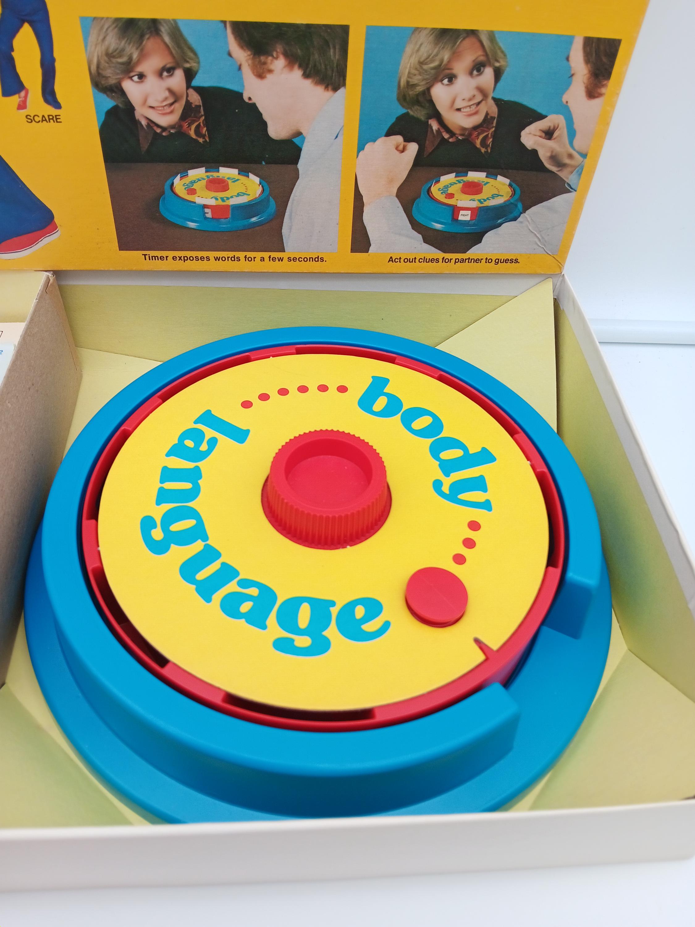 Body Language Board Game 1975 Lucille Ball Pantomime Game Milton ...