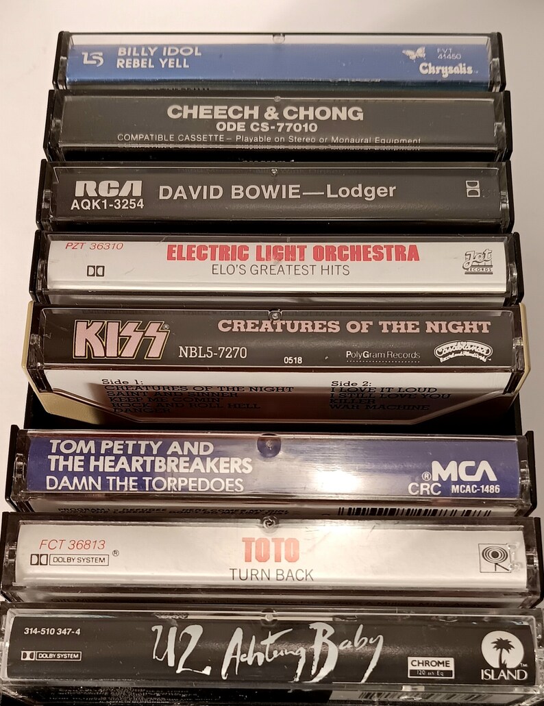 Vintage Cassette Tapes 1970s-1990s - Etsy