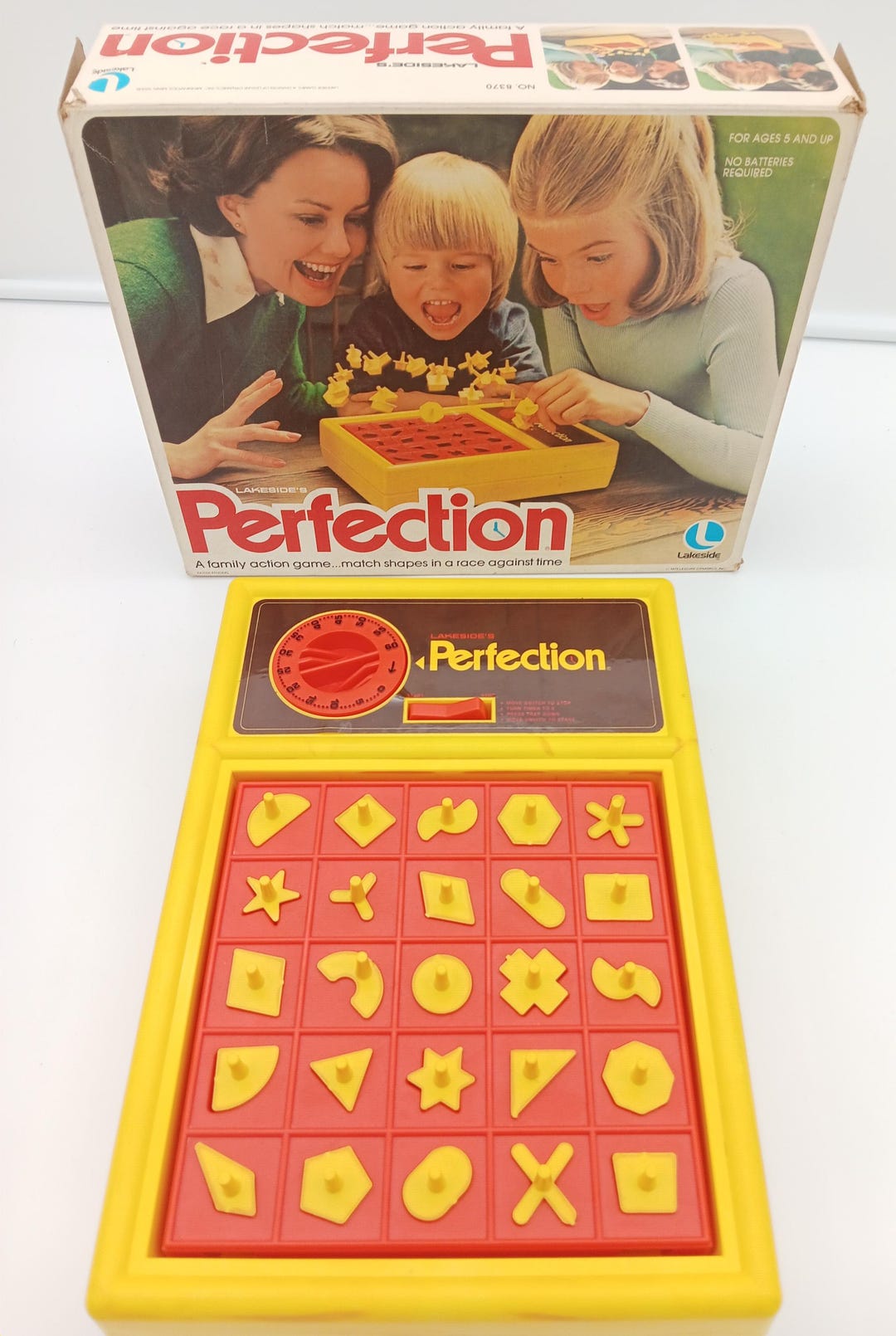 Vintage 1975 Perfection Game Lakeside Leisure Dynamics - Etsy